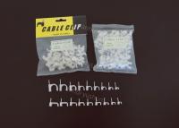 China Plastic Cable Clips 4mm-25mm High Elasticity Circle Wire Clips for Indoor Outdoor Cable Management for sale