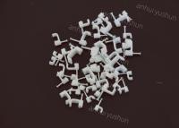 China White Polyester Harness Plastic Cable Clip 22mm for Wire Fixing for sale