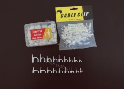 China Polyester Flat Plastic Cable Fasteners Wire Clip Holder 4mm to 50mm for sale