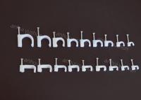 China Customized 10mm Nail Clips For Coax Cable for sale