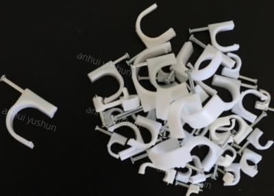 China Customized 10mm Nail Clips For Coax Cable for sale