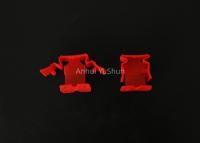 China YUSHUN 1.5mm Yellow Tile Leveling System Spacer Clamps 100pcs for Floor Positioning for sale