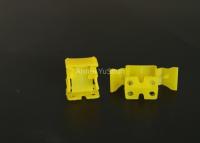China YUSHUN 1.5mm Yellow Tile Leveling System Spacer Clamps 100pcs for Floor Positioning for sale