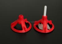 China YUSHUN Spin Doctor Tile Leveling Clips 2mm POM Spacers for Flooring for sale