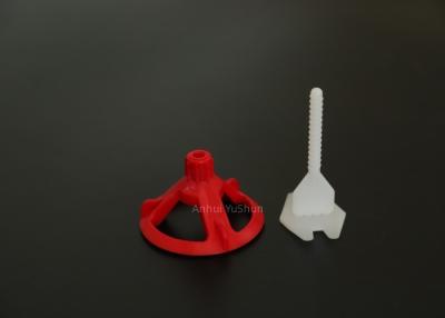 China YUSHUN Spin Doctor Tile Leveling Clips 2mm POM Spacers for Flooring for sale