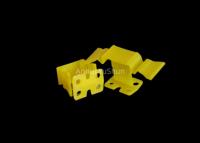 China YUSHUN 1.5mm Red Tile Leveling System 4 Sides Floor Tile Cross Spacer for Lipless Installation for sale