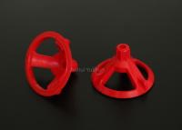 China Spin Doctor Tile Leveling System 1.0mm Red POM Tile Spacers for Flooring for sale