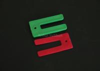 China Custom U Shaped Window Shims 5mm Glazing Packers Horseshoe for sale