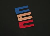China 3.2mm Horseshoe Tile Shims 1000 Plastic Window Glazing Packers ODM for sale