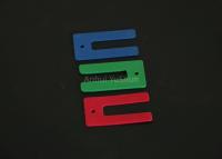 China Plastic Horseshoe Shim 1/4 Thickness 32mm Width for Tile Leveling and Shimming for sale