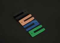 China Plastic Horseshoe Shim 32mm Width 1/8 Thickness High Flexibility U Type Tile Spacer for sale