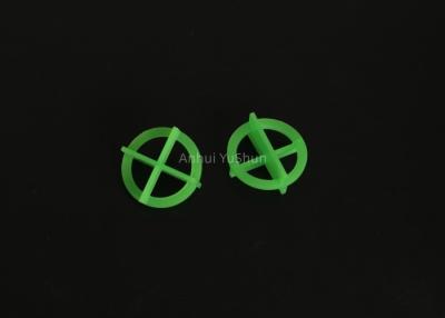 China PP Tile Spacers 10mm Green Plastic Tile Leveling Spacers for Floor and Wall Installation for sale