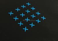 China 2.5MM Plastic Cross Tile Spacers Self Leveling Tile Clips For Flooring Accessories for sale