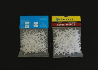 China 8mm Polypropylene Self Leveling Plastic Tile Spacer Yellow Green White Black for sale