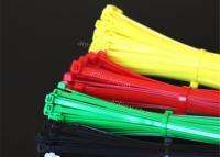 China 18lbs Tensile Strength Self Locking Nylon Cable Plastic Ties For Secure Wire Bundling for sale