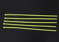 China UL94V-2 Flame Retardant Nylon 66 Cable Ties 18lbs Tensile Strength 100pcs per Bag for sale