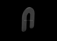 China U Type Plastic Horseshoe Shims For Windows And Floor Install 4.0mm Yellow Tile Tools for sale