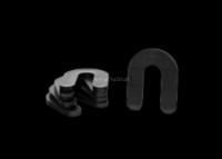 China U Type Nylon Plastic Horseshoe Shims For Windows 3mm for sale