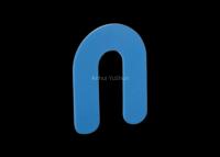 China U Type Nylon Plastic Horseshoe Shims For Windows 3mm for sale