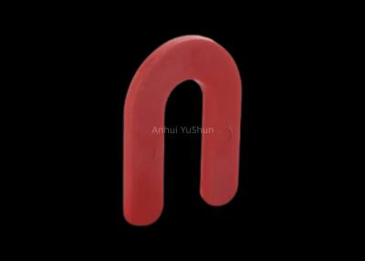 China Plastic Horseshoe Shim 1/16 Inch Thickness High Resistance 48mm Length 32mm Width for sale