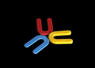 China Plastic Horseshoe Shim For Precision Adjustment Length 48mm Width 32mm for sale