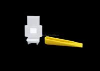 China Red Ceramic 3mm Tile Levelling Spacers Clips ODM for sale