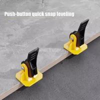 China YUSHUN PP T Type Tile Leveling System 1.5mm Anti-Slip Floor Spacers 50pcs per Bag for sale