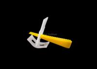 China YUSHUN Plastic Tile Leveling System Wedge Pliers 1.5mm for Floor Wall Installation for sale