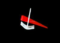 China Red Ceramic 3mm Tile Levelling Spacers Clips ODM for sale
