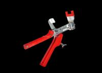 China PP Tile Leveling Clips and Wedges 2.0mm 100pcs Blue Color for Floor Installation for sale