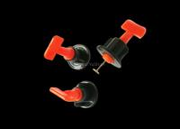 China Slippage Free T Lock Wall Floor Tile Leveling System Accessories 2mm for sale