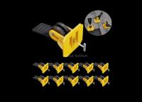 China YS CE Certified Floor Tile Leveling System 1.0-3.0mm 100pcs per Bag for School Hospital for sale