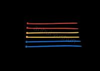 China 4.8 * 300 Nylon Cable Wire Tie Plastic Straps 100pcs / Bag for sale