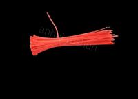 China White Black Bulk Wire Ties Nylon 66 Cable Ties 150mm for sale