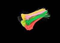 China Nylon66 Plastic Multi Color Zip Ties 6 Inch Cable Ties for sale