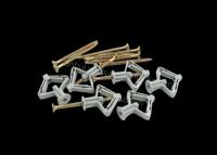 China Plastic Wall Plug Screw 10x32mm 10x35mm 10x45mm Durable Expansion Anchor for Construction for sale