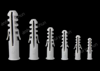 China Grey Polyamide Nylon Wall Plug Screw M6 M8 M10 M12 M14 100pcs for Concrete Masonry for sale
