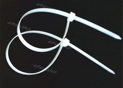 China UL94V-2 Flame Retardant Nylon Cable Tie 18lbs Tensile Strength -40°C to 85°C for sale