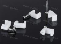 China High Durability Plastic Cable Clips for Indoor/Outdoor Purpose for sale