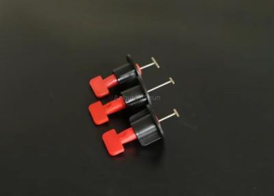 China PP Tile Leveling Clips 1.5mm 50pcs Bag Red Color for Floor Installation for sale