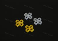 China Width 3mm Plastic Tile Spacers - 1000pcs/bag For Professional Tile Installations for sale