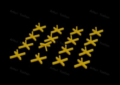 China White Plastic Tile Spacer 3mm Thickness 1000pcs Bag for Floor and Wall Tiling for sale