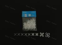 China Width 3mm Plastic Tile Spacers - 1000pcs/bag For Professional Tile Installations for sale