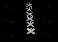 China White Floor Tile Spacer Plastic Tile Spacer 27mm Length for sale