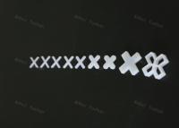 China 1000pcs/Bag Plastic Tile Spacers For Floor Tile Spacer System Solution for sale