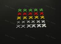 China Plastic Tile Spacers 3mm 27mm Square for Floor Wall Leveling Installation for sale