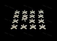 China Plastic Tile Spacers 27mm 1000pcs Bag White Square Floor Tile Spacer OEM for sale
