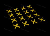 China Plastic Tile Spacers 3mm 27mm Square for Floor Wall Leveling Installation for sale