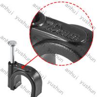 China 4mm-25mm Diameter Plastic Cable Clips - Circle Or Flat - Easy Cable Management for sale