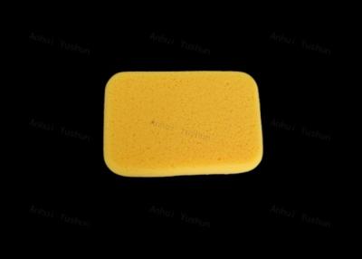 China YS Medium Yellow Tile Grout Sponge Rectangle Shape 50 Pcs Durable Cleaning Tool for sale